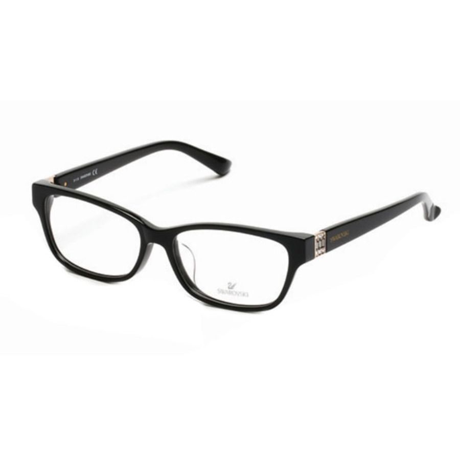 Swarovski Ladies Black Square Eyeglass Frames SK5207-D00156