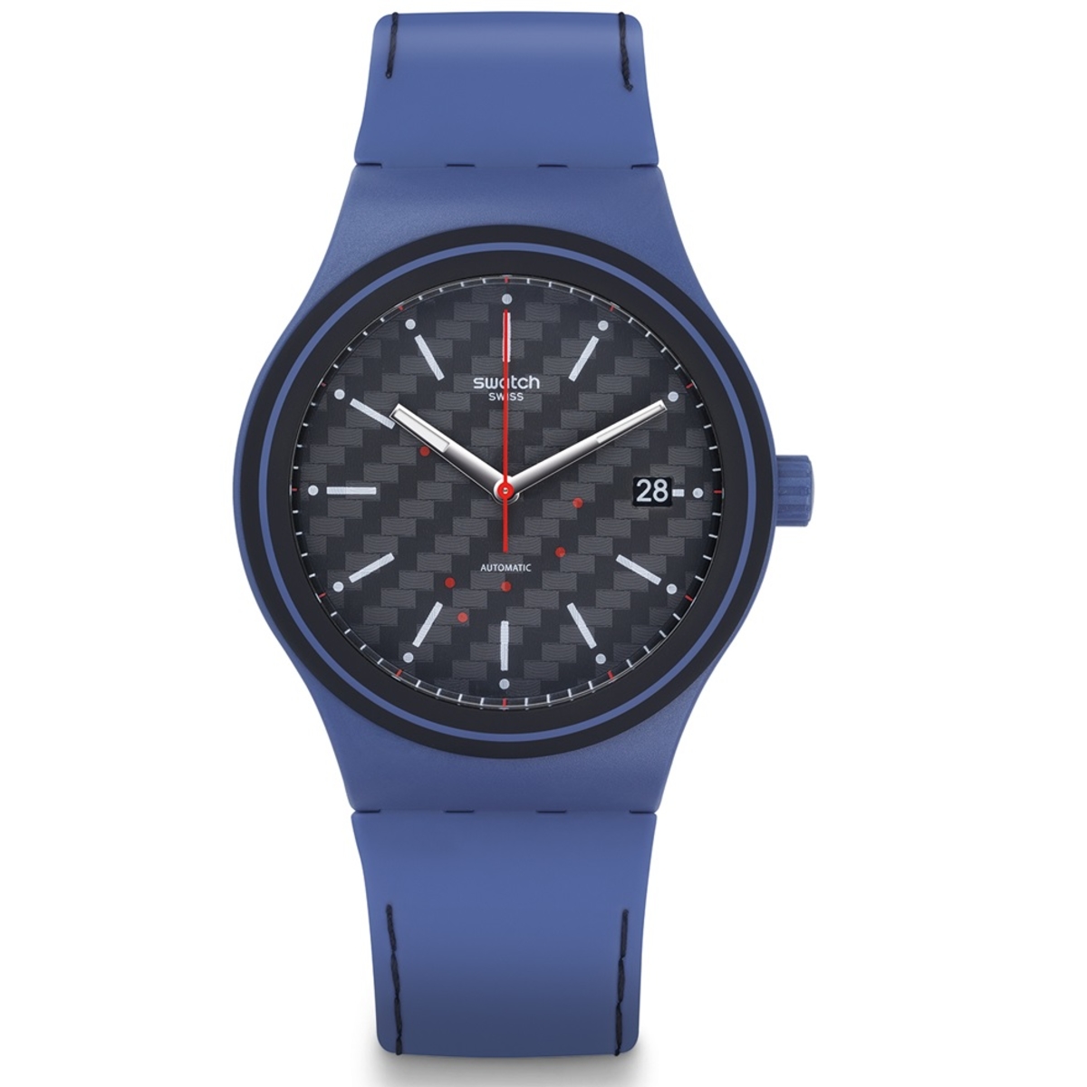 Swatch Sistem Aqua Automatic Black Dial Mens Watch SUTN402