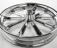 Chrome Forged Billet Wheels for Harley-Davidson™ and Indian™ Motorcycles