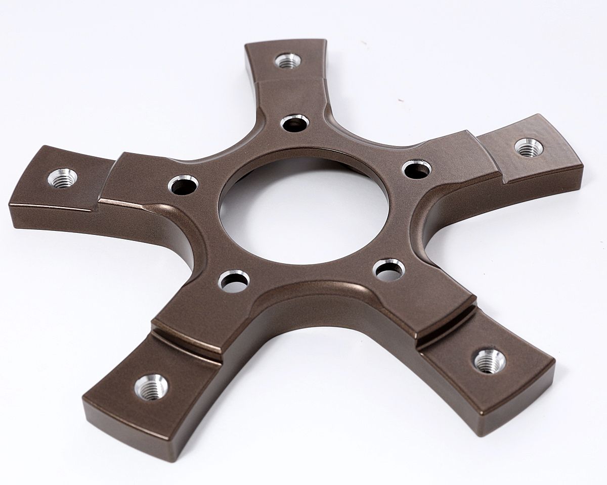 Bronze Wide-Bolt Pattern Brake Rotor Carrier