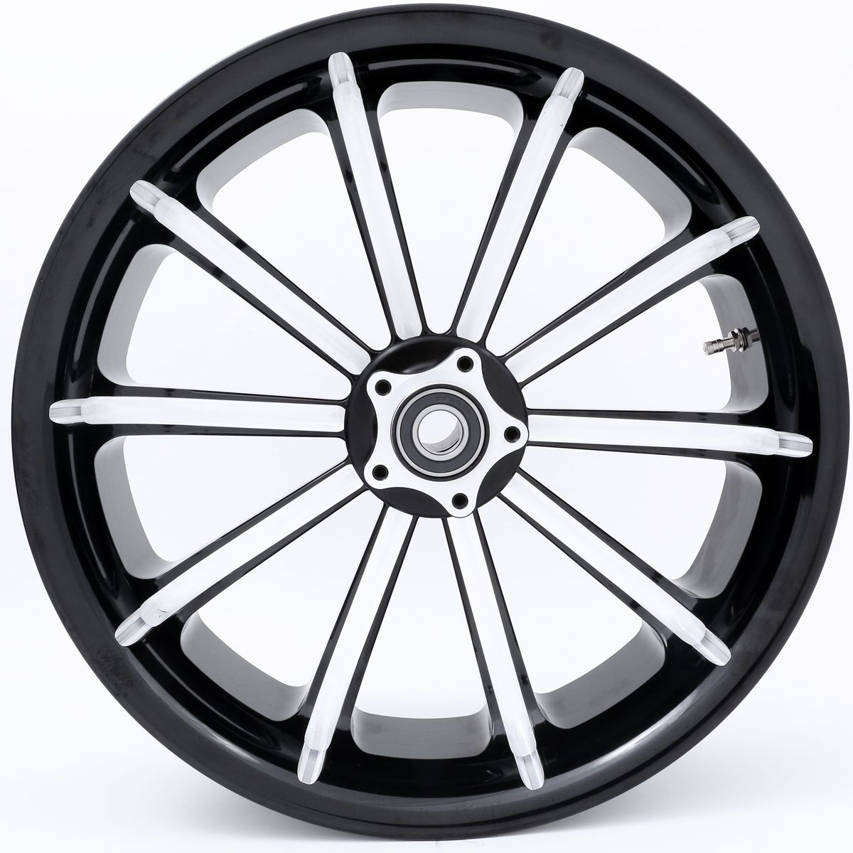 Fat Front Black Contrast Poker Wheel