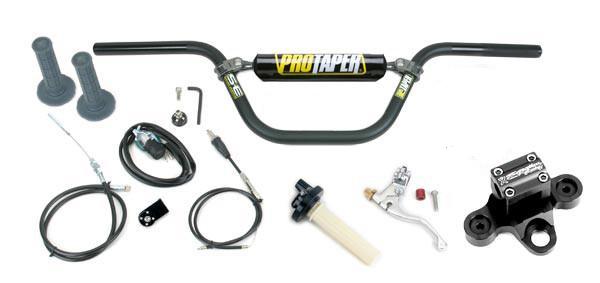 Two Brothers Honda CRF50 Handlebar Kit in Black