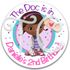 24 Doc McStuffins Personalized Stickers