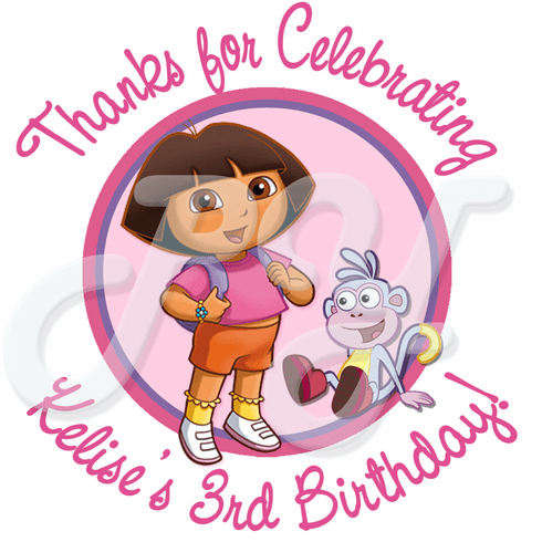 Dora The Explorer Birthday Clip Art
