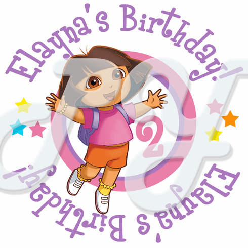Dora The Explorer Birthday Clip Art