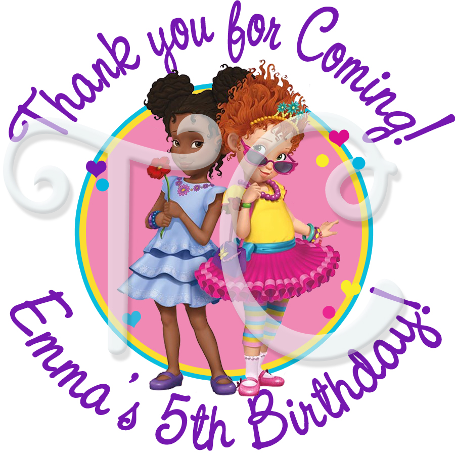 Fancy Nancy Personalized Stickers