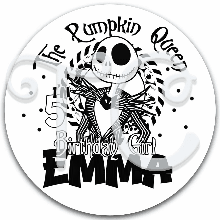 Jack Skellington Custom Stickers