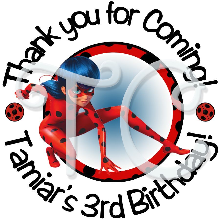 Miraculous Ladybug Custom stickers