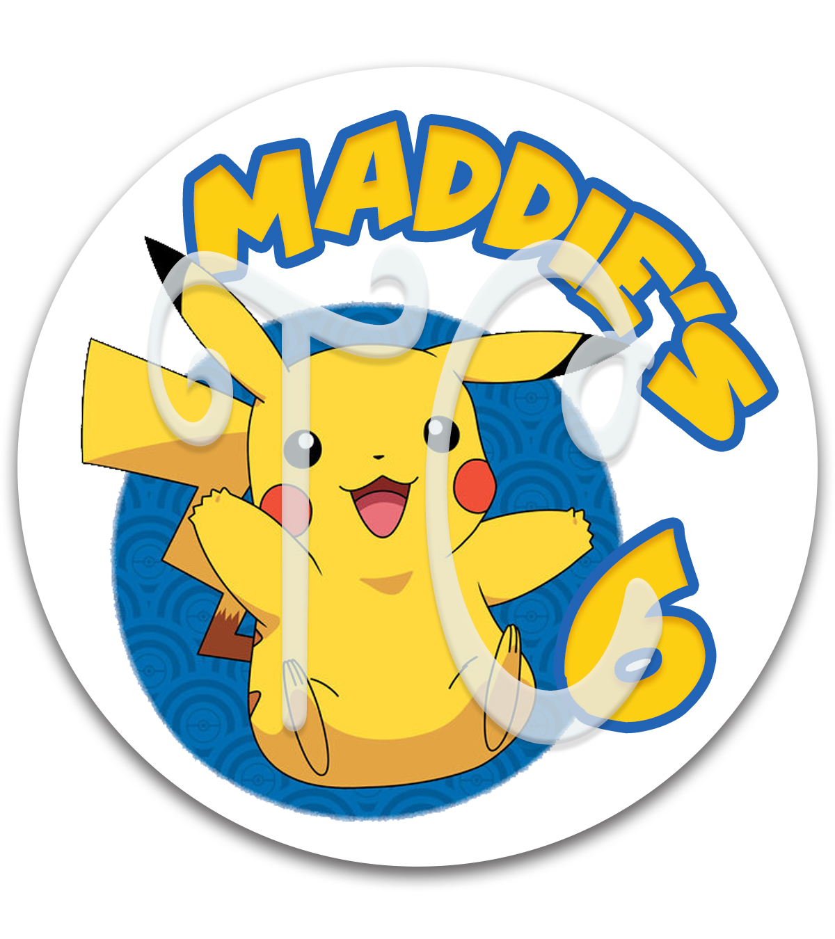 Pokemon Gift Tag Sticker Labels, Pokemon Stickers, Pokemon Party Supplies