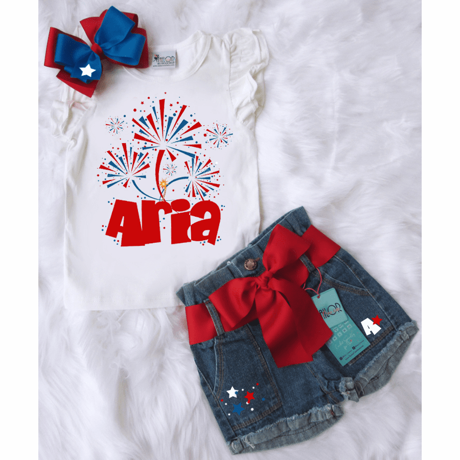 4th of July Firecracker Custom Outfit