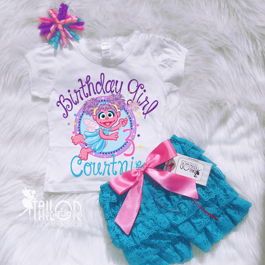 Custom Ruffle Lace Outfit