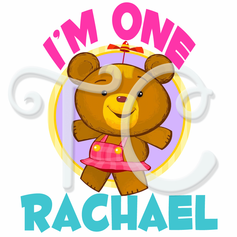 Baby First TV Bonnie Bear personalized birthday t shirt