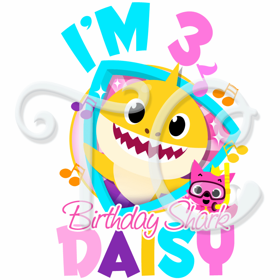 Baby Shark Custom Birthday Shirt