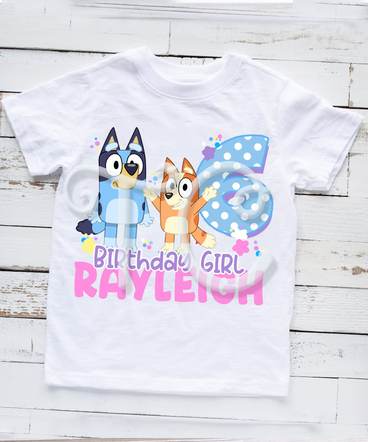 Bluey Custom Birthday Outfit