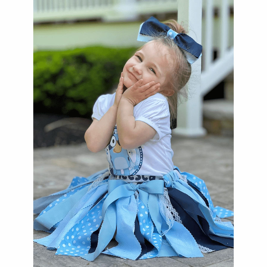 Bluey Custom Birthday Tutu Outfit