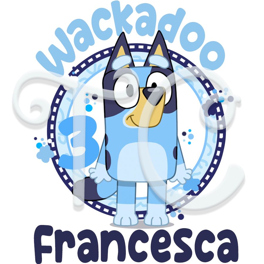 Bluey Custom Birthday tutu