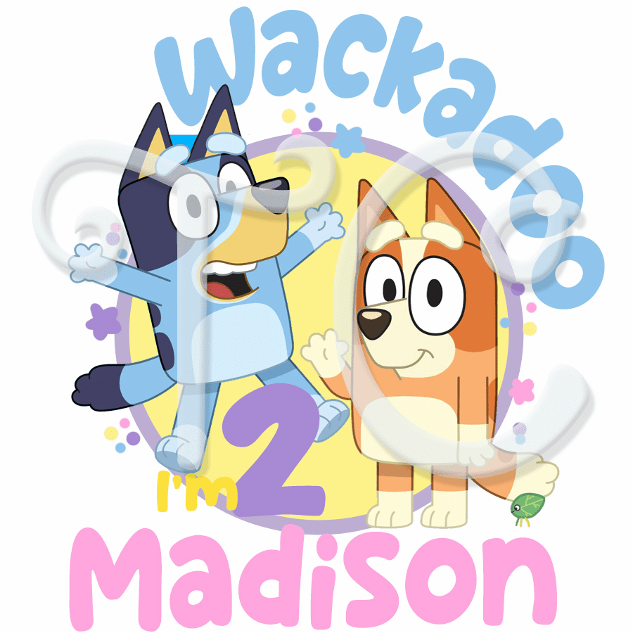 Bluey Custom Birthday tutu