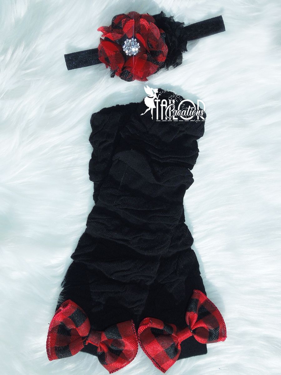 Buffalo Plaid Custom Romper Outfit