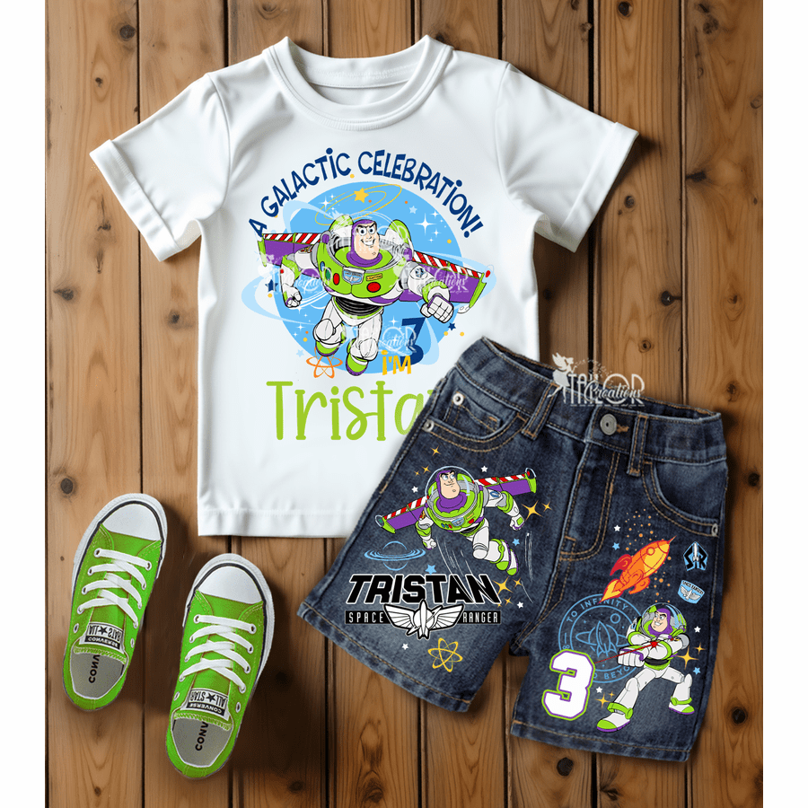 Buzz Lightyear Birthday Shirt, Disney Toy Story Birthday Shirts, Buzz ...
