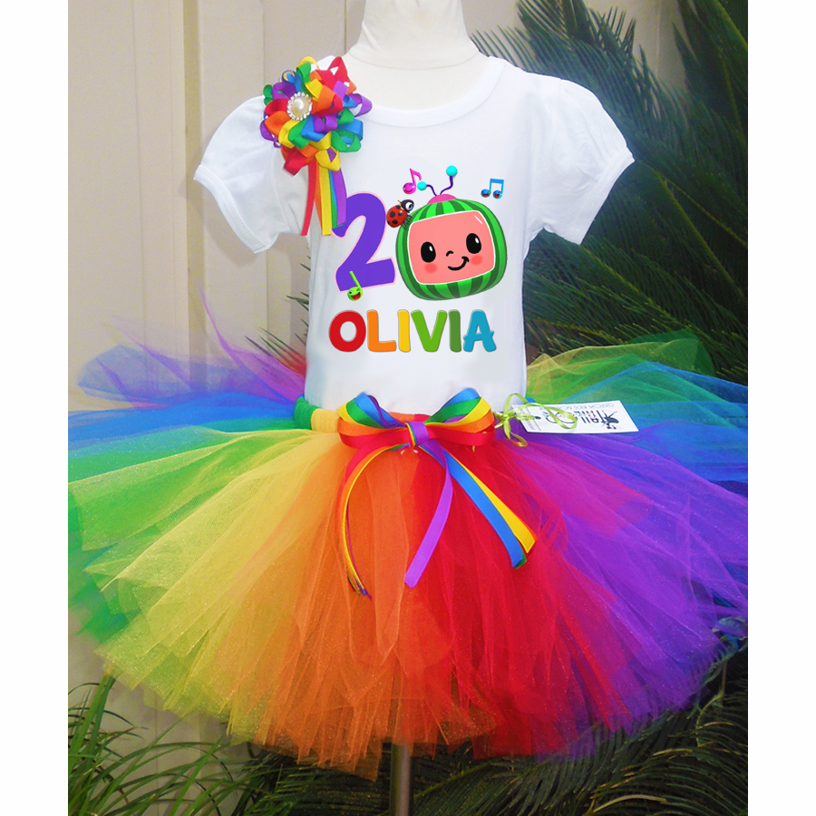 Cocomelon Custom tutu Set