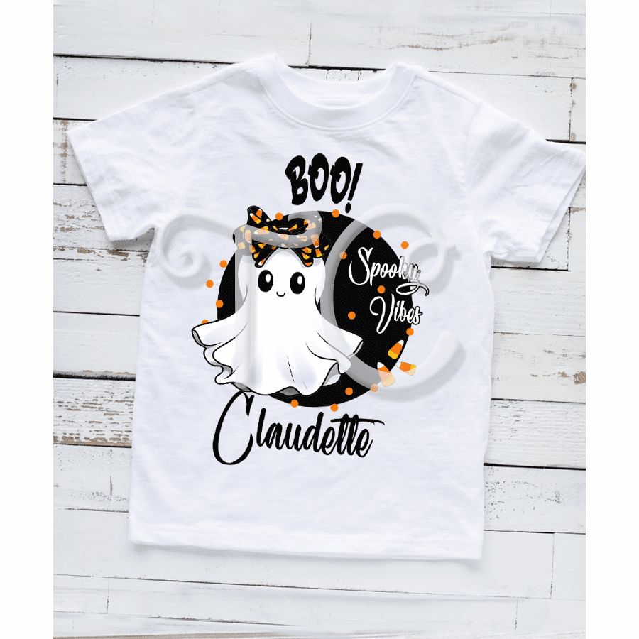 Cute Candy Corn Ghost Halloween Stickers