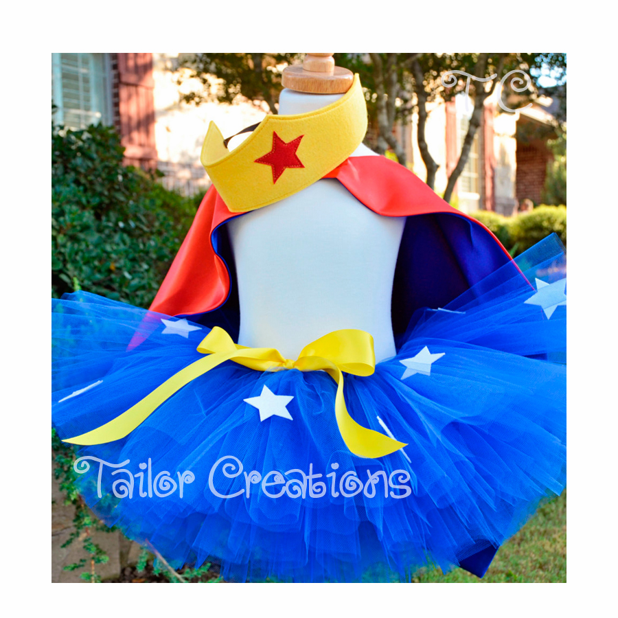 DC Superhero Wonder Woman Tutu Set