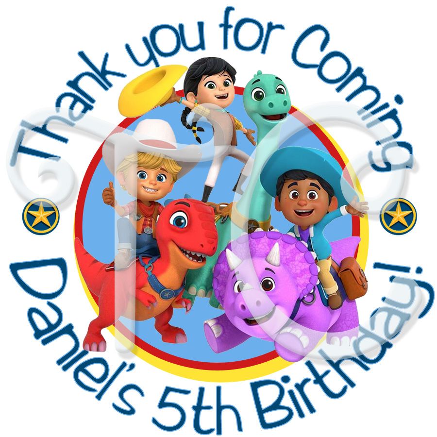 Dino Ranch Custom Stickers