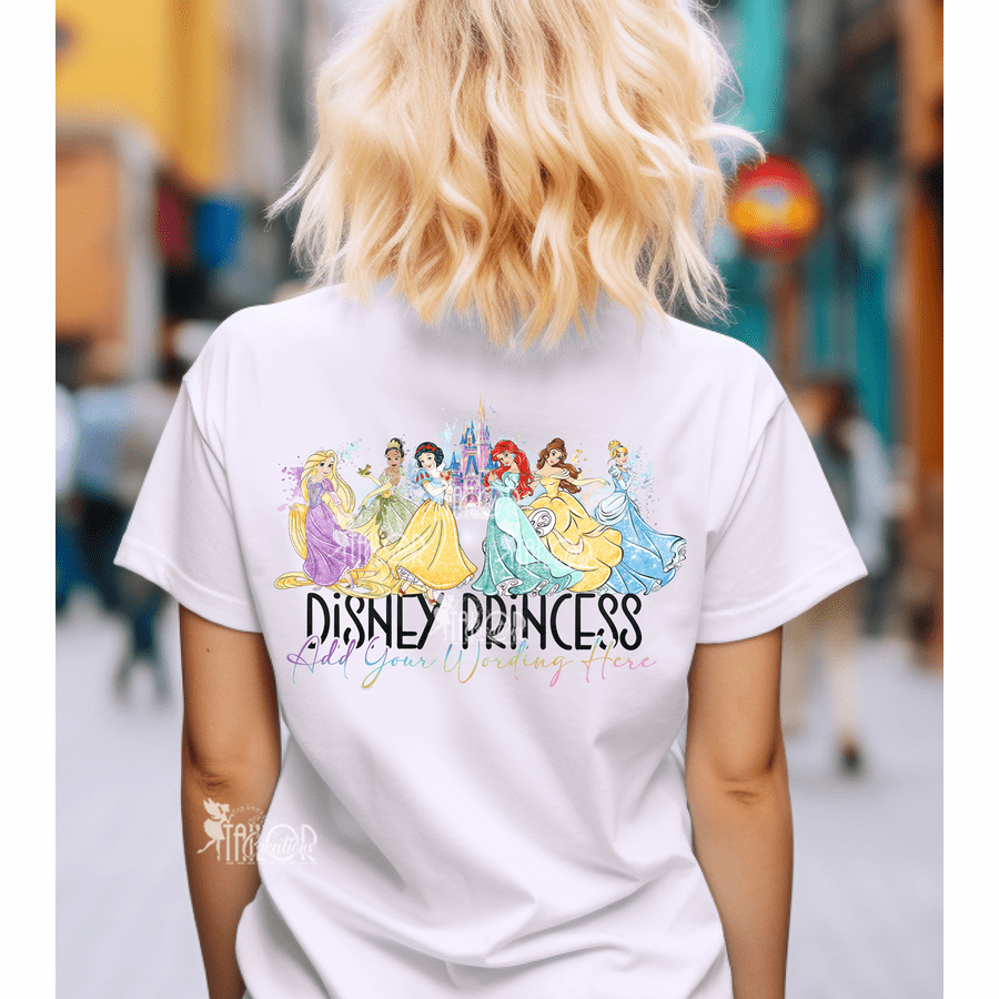 disney princess matching tee shirt – disneyland family shirts – disney trip shirts