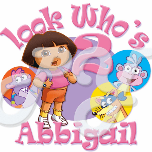 Dora The Explorer Birthday Clip Art