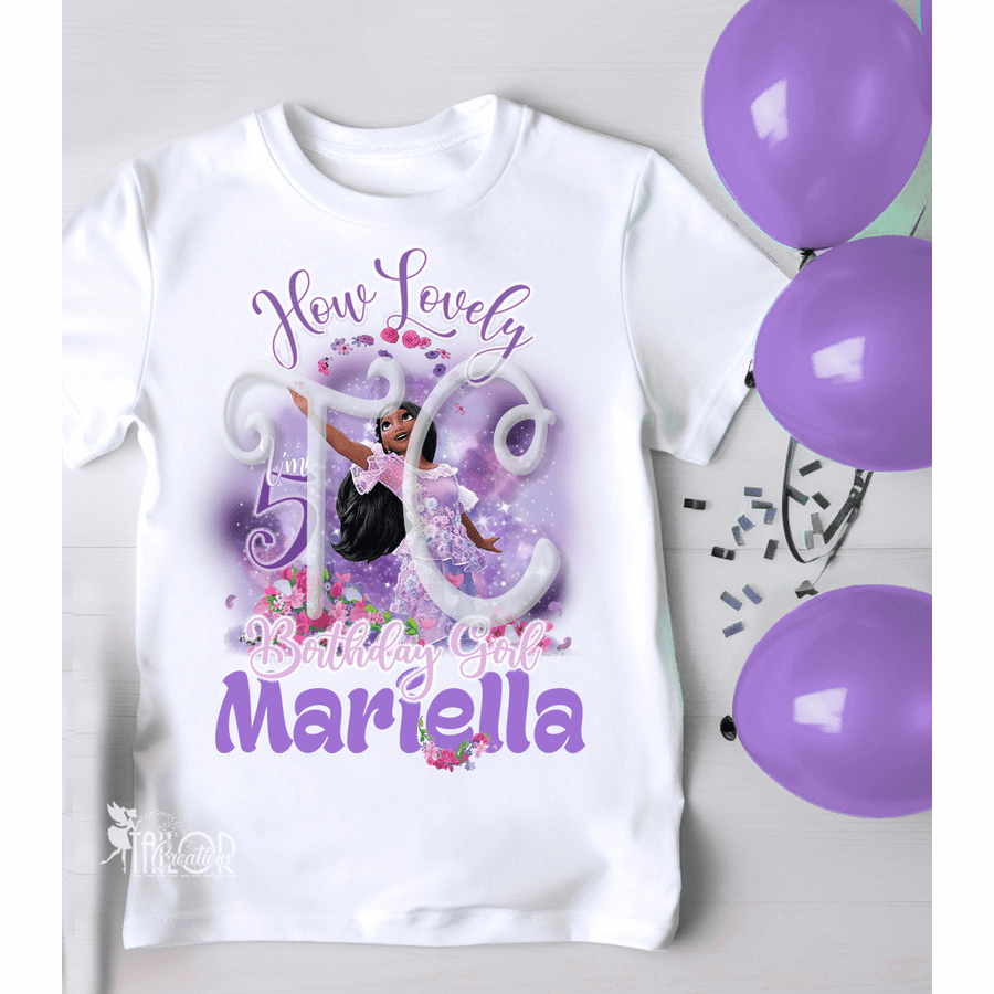 Encanto Isabela Birthday Party Outfit, Encanto Isabela Outfit, Kids ...
