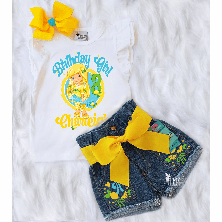 Lemon Meringue Custom Birthday Shirt, Lemon Theme Birthday Shirt, Lemon ...