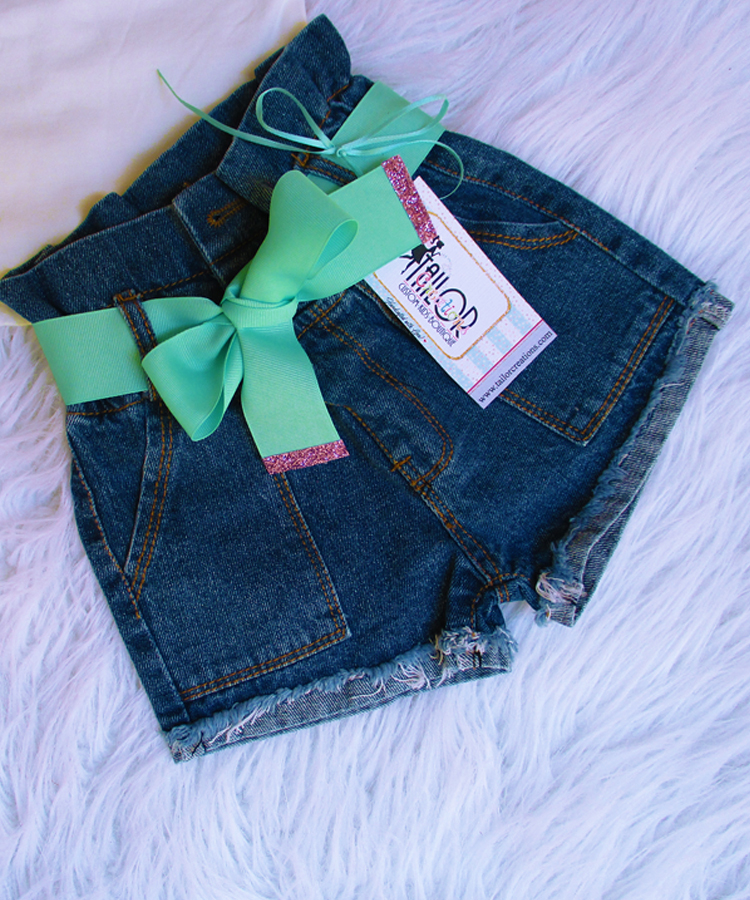 LOL Surprise Custom Denim Short Set Outfit