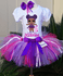 LOL Doll Purple Queen Custom Birthday tutu Set