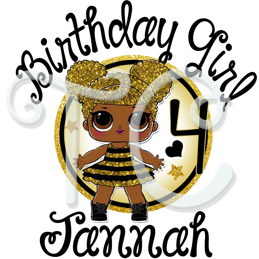 LOL Queen Bee Custom Denim Short Set Outfit