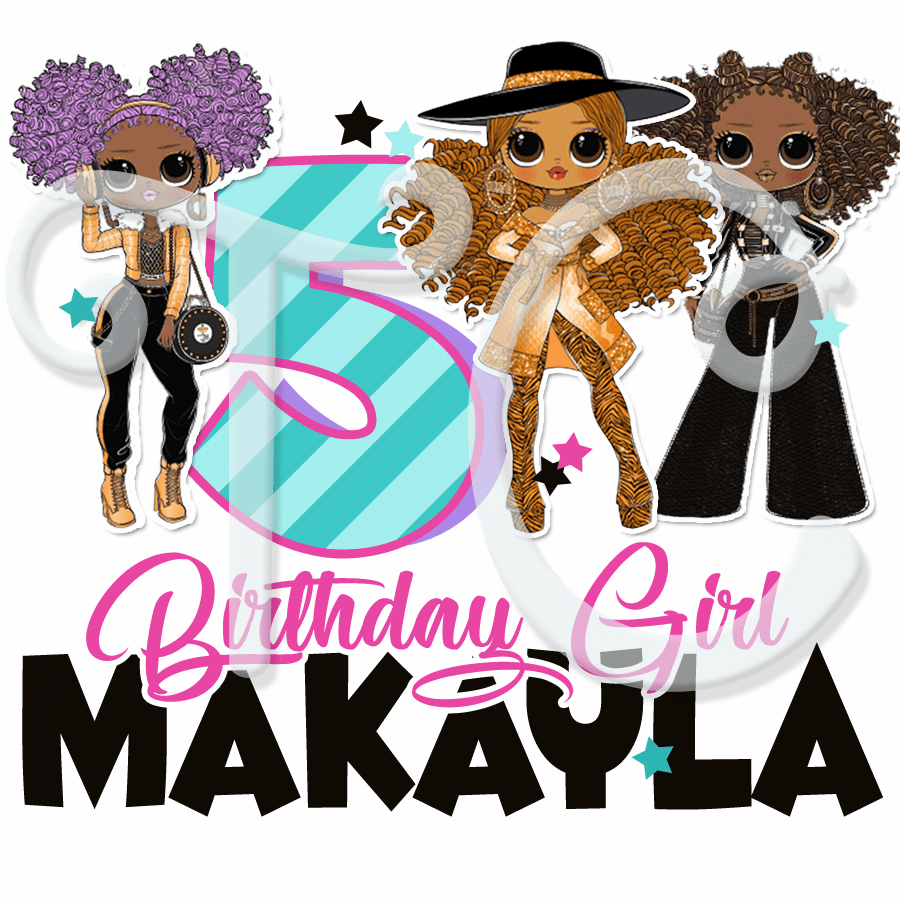 LOL Suprise OMG Custom Birthday Shirt