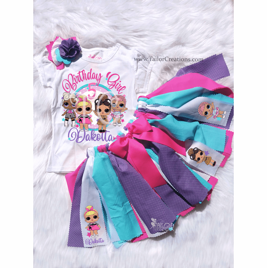 LOL Surprise Dolls Custom Tutu Set