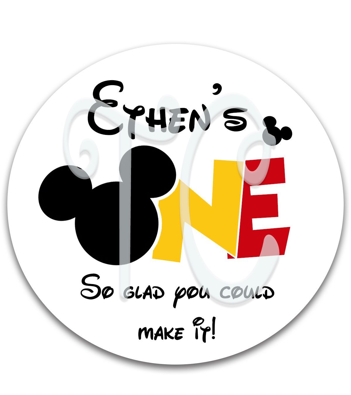 Mickey Mouse Funhouse Stickers, Mickey Birthday Stickers, Mickey Mouse ...