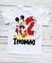 Mickey Mouse Custom Birthday Shirt