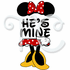 Minnie Mouse Wording Personalized T shirt