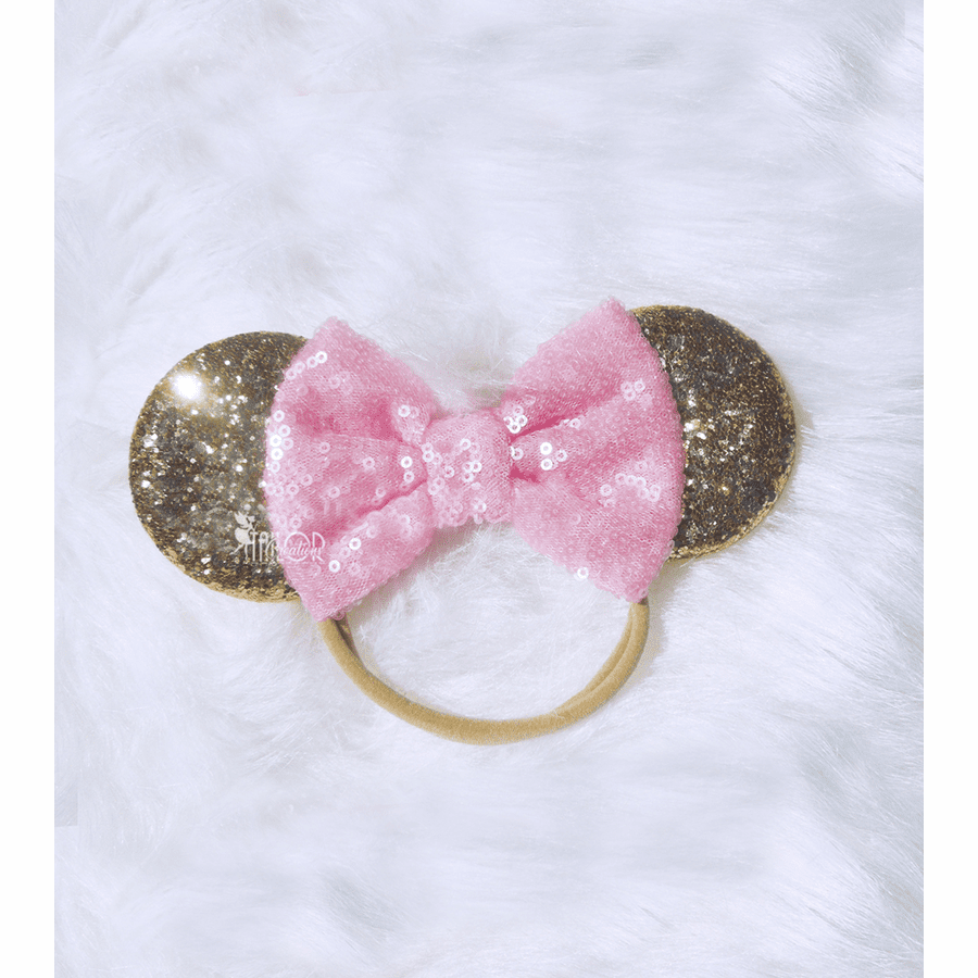 Minnie Mouse Pink Gold Birthday Shirt, Minnie Pink Gold First Birthday ...