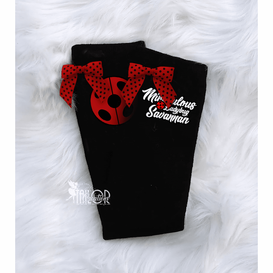 Miraculous Ladybug Toddler Bow Logo Socks, Miraculous Ladybug Tube ...