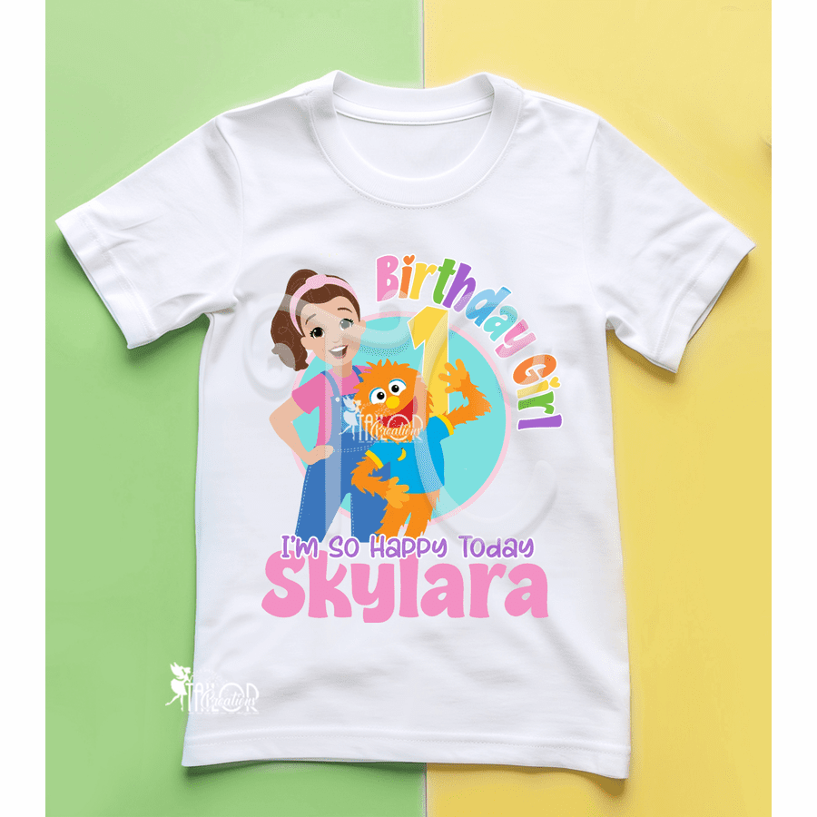 ms rachel matching family birthday party tees – custom matching family ...