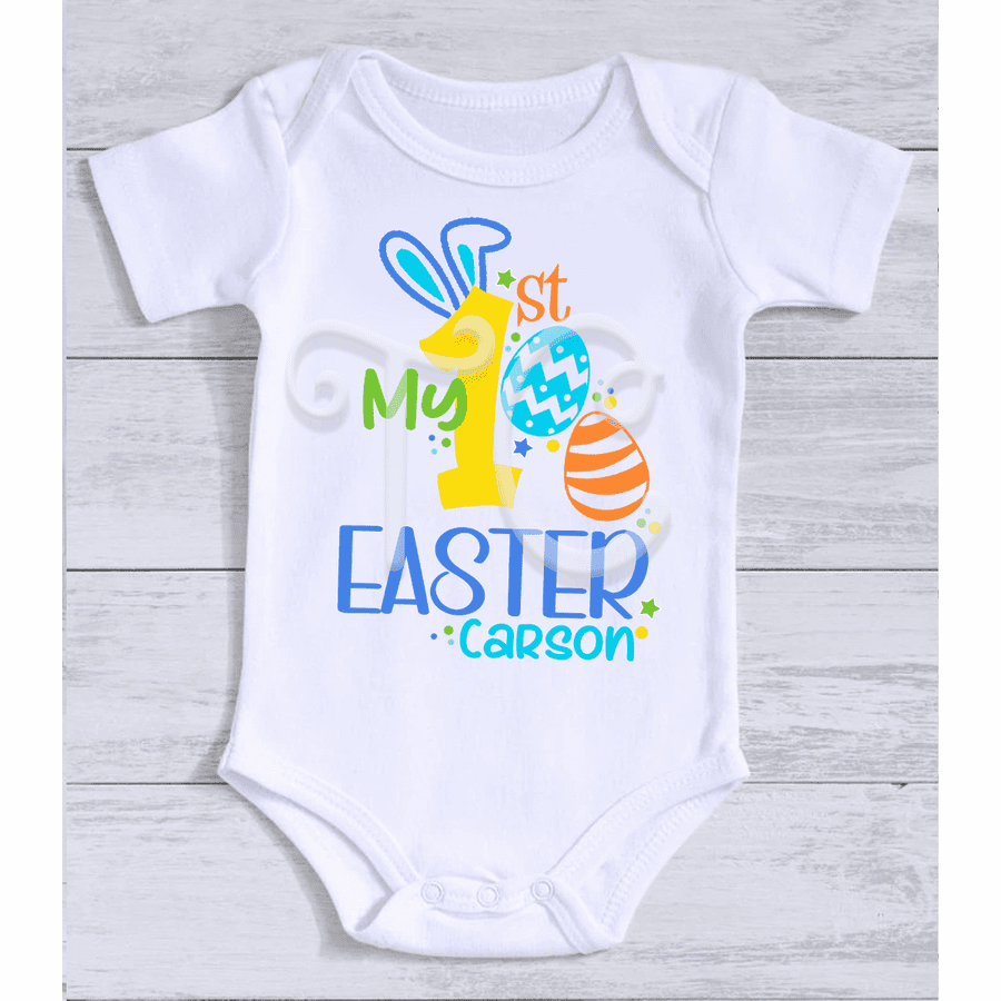 My 1st Easter Custom Onisie