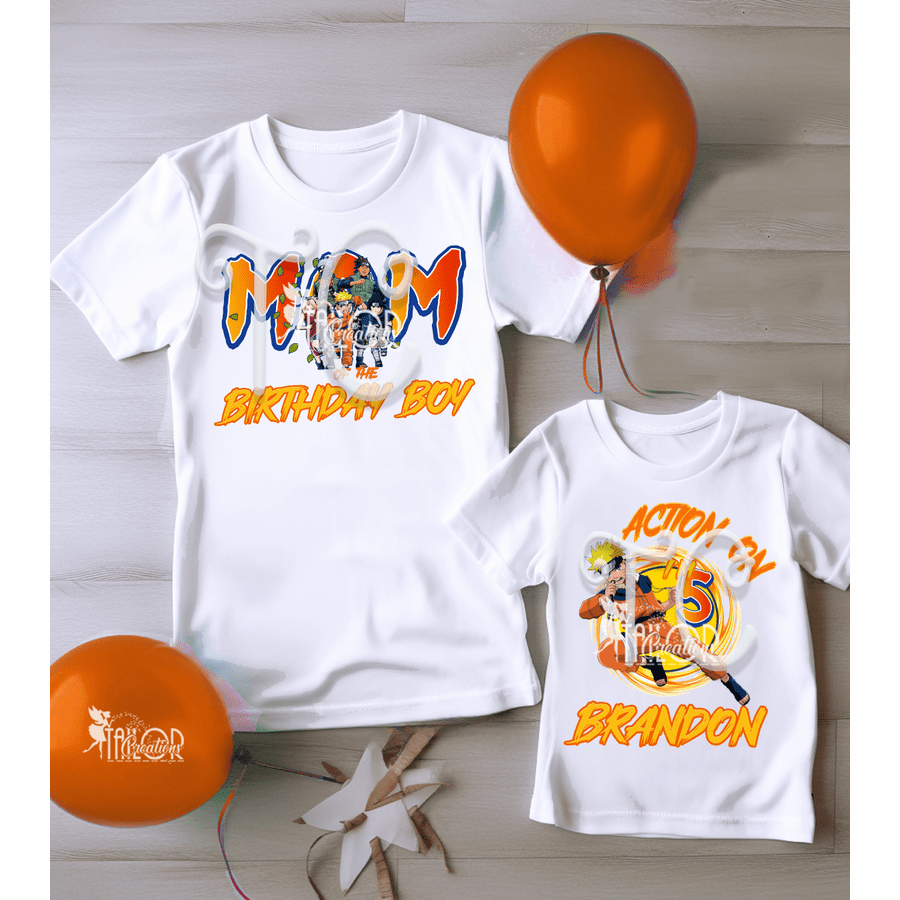 Naruto Custom Birthday Shirt