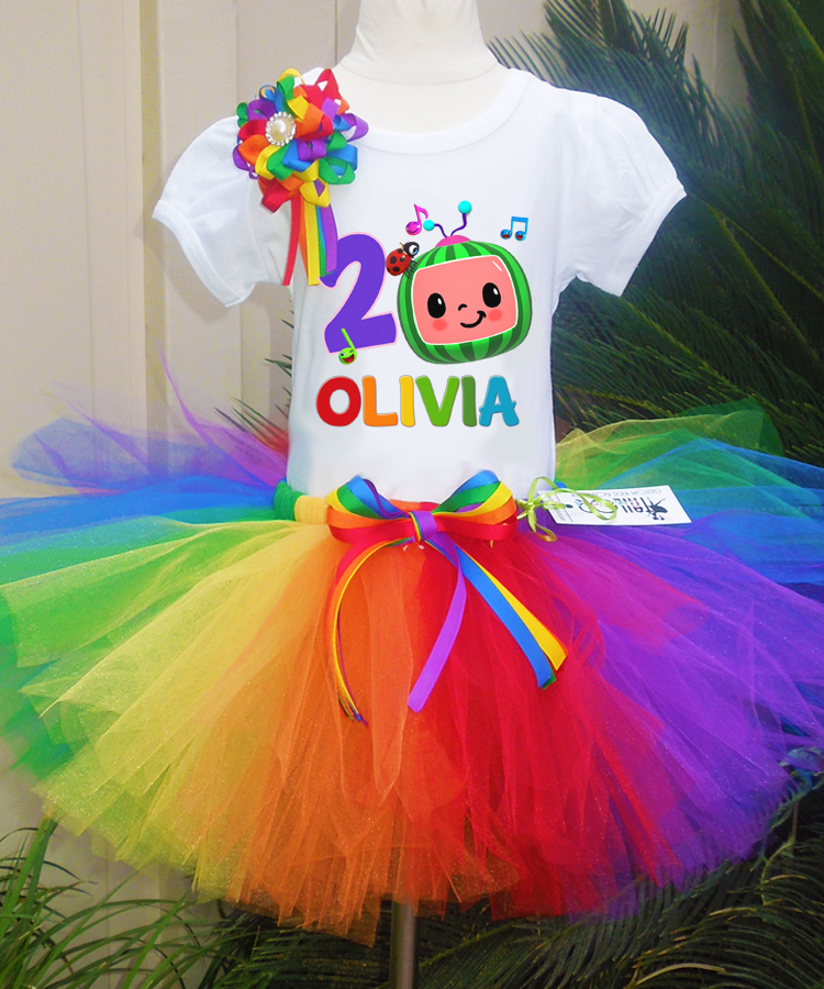 Cocomelon Custom tutu Set