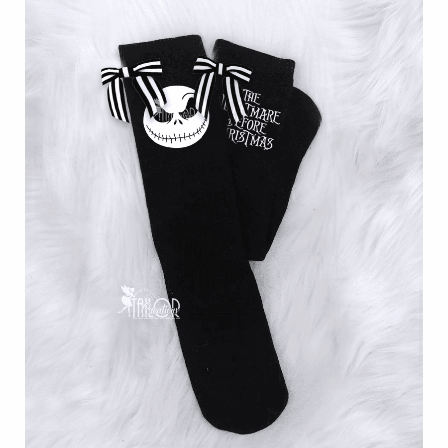 nightmare before christmas socks for kids – jack skellington halloween ...
