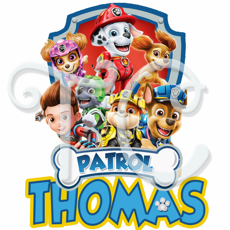 Paw Patrol Custom Birthday shirt