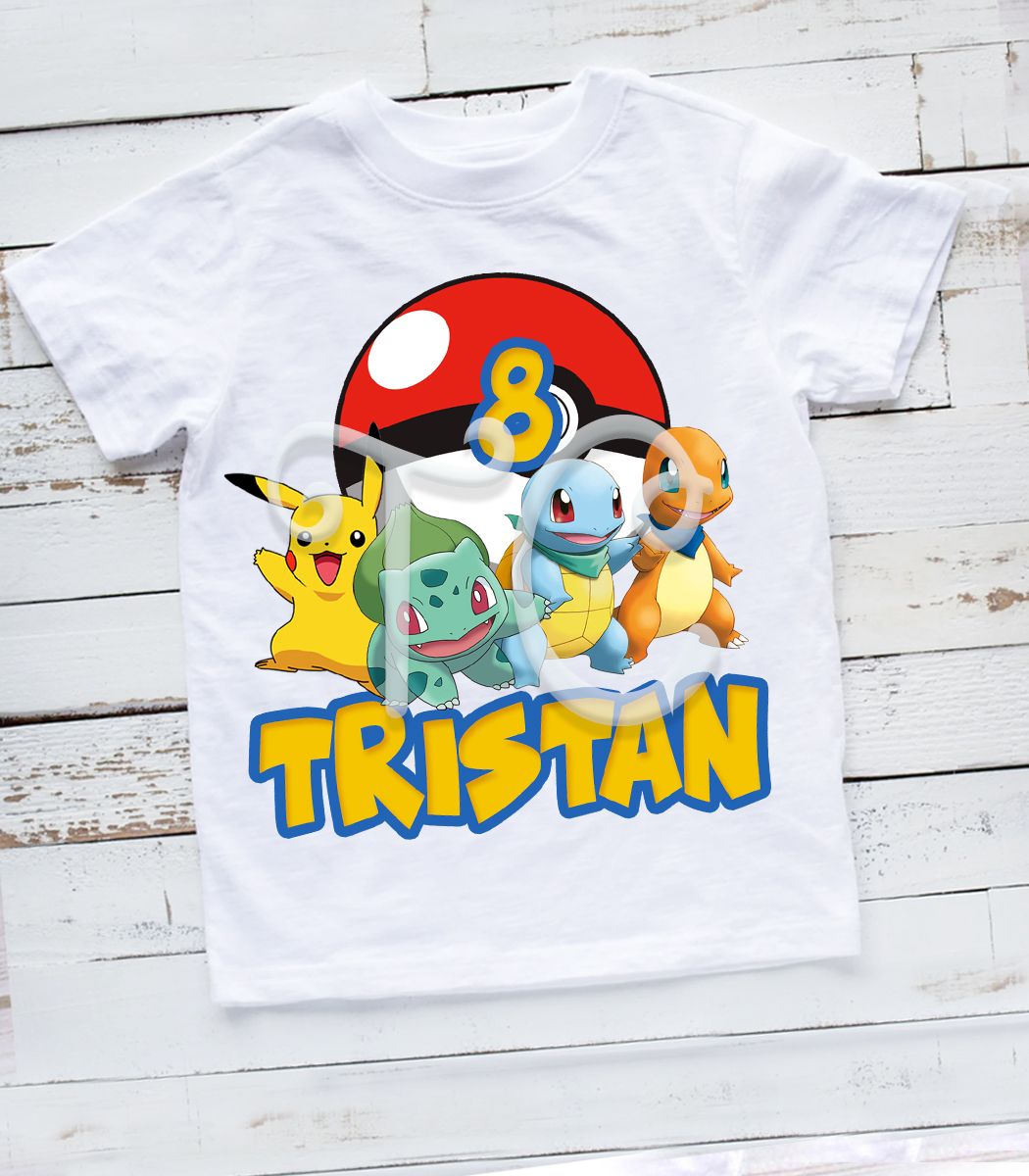 Pokemon Pikachu Custom Tutu Birthday Outfit