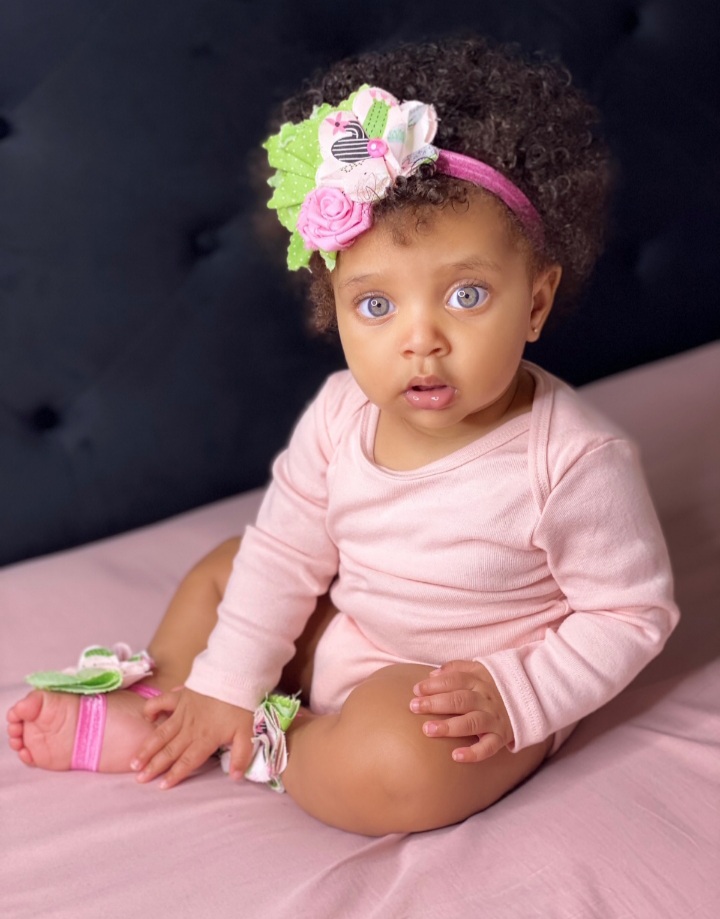 Pink Cactus Barefoot Sandals set