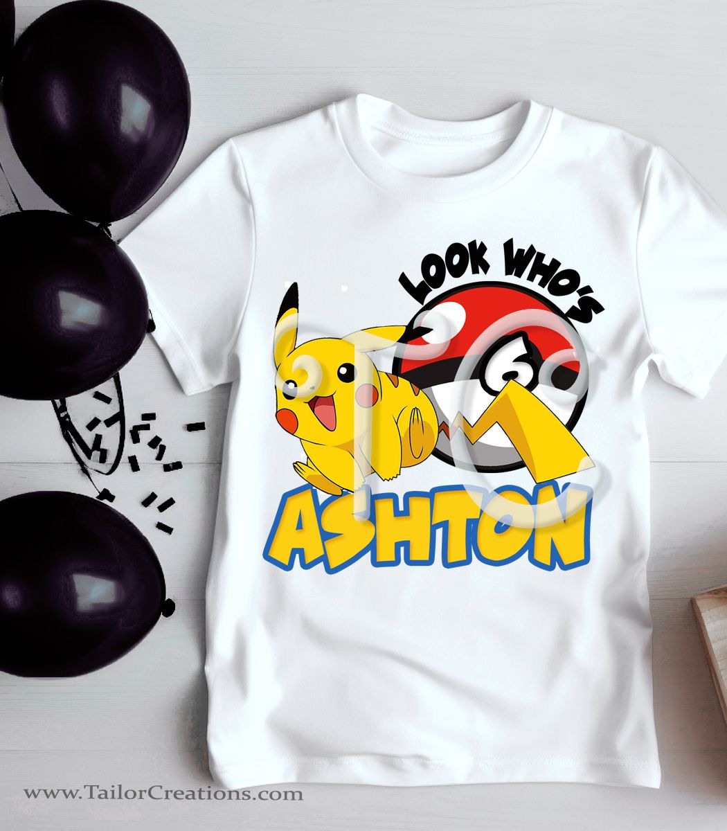 Pokemon Pikachu Custom Tutu Birthday Outfit
